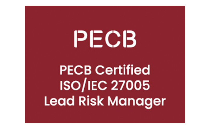 Certified ISO/IEC 27005 Lead Risk Manager